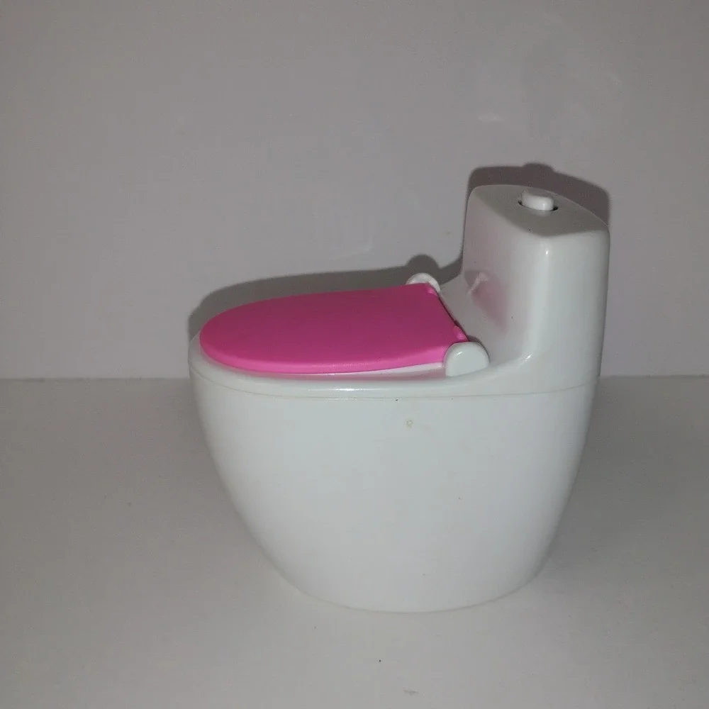 Barbie | Toys | Barbie 28 Dream House Dollhouse Toilet With Flushing ...